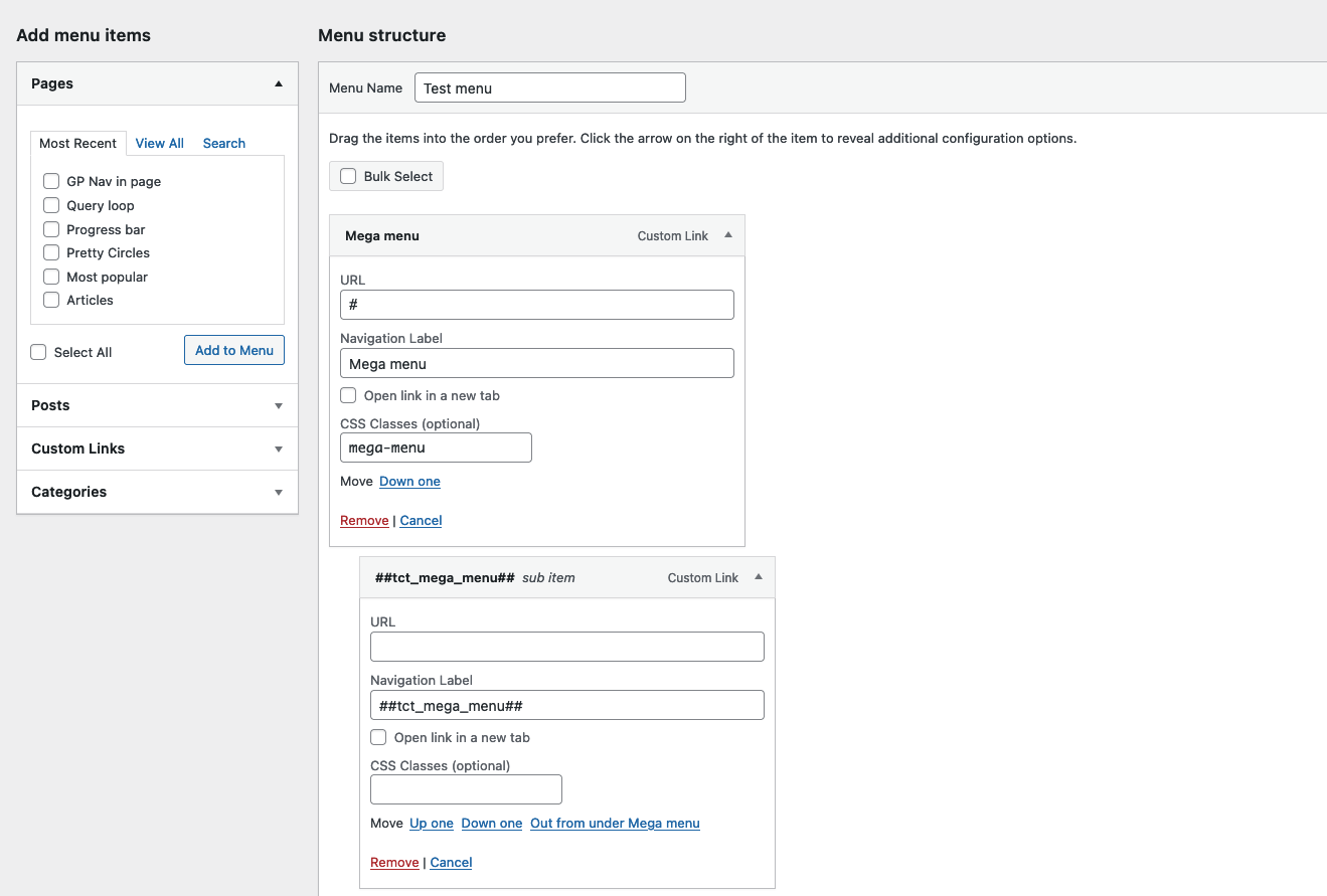 Building a Mega Menu with GeneratePress & Blocks - SnippetClub
